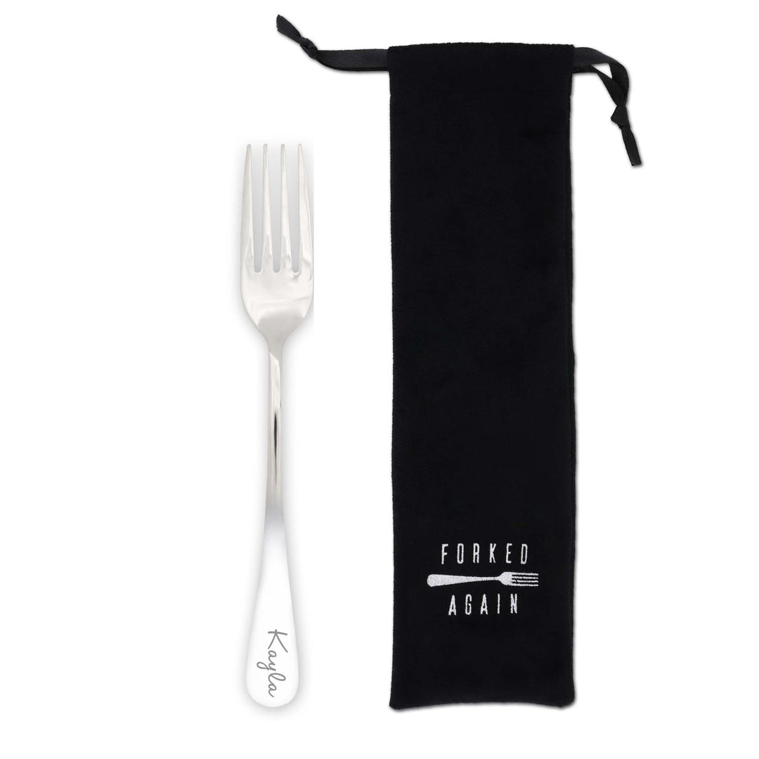 Single Fork (Glossy White Ombré) – Forked Again