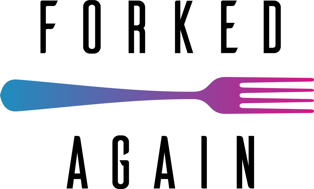 Laser Engraved Reusable Utensils with Case - Forked Again